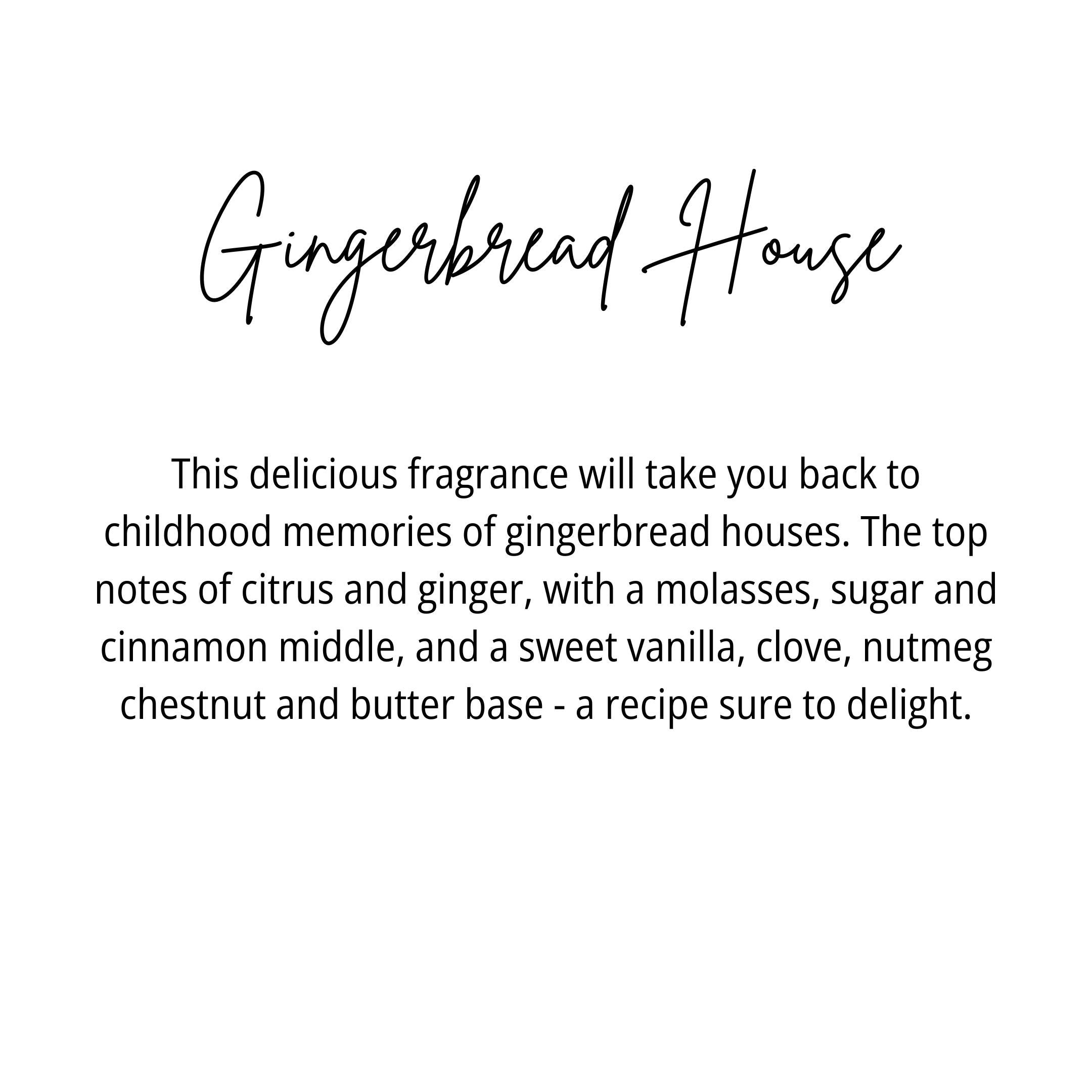 Gingerbread House Candle – Burning Rose Candle Co.